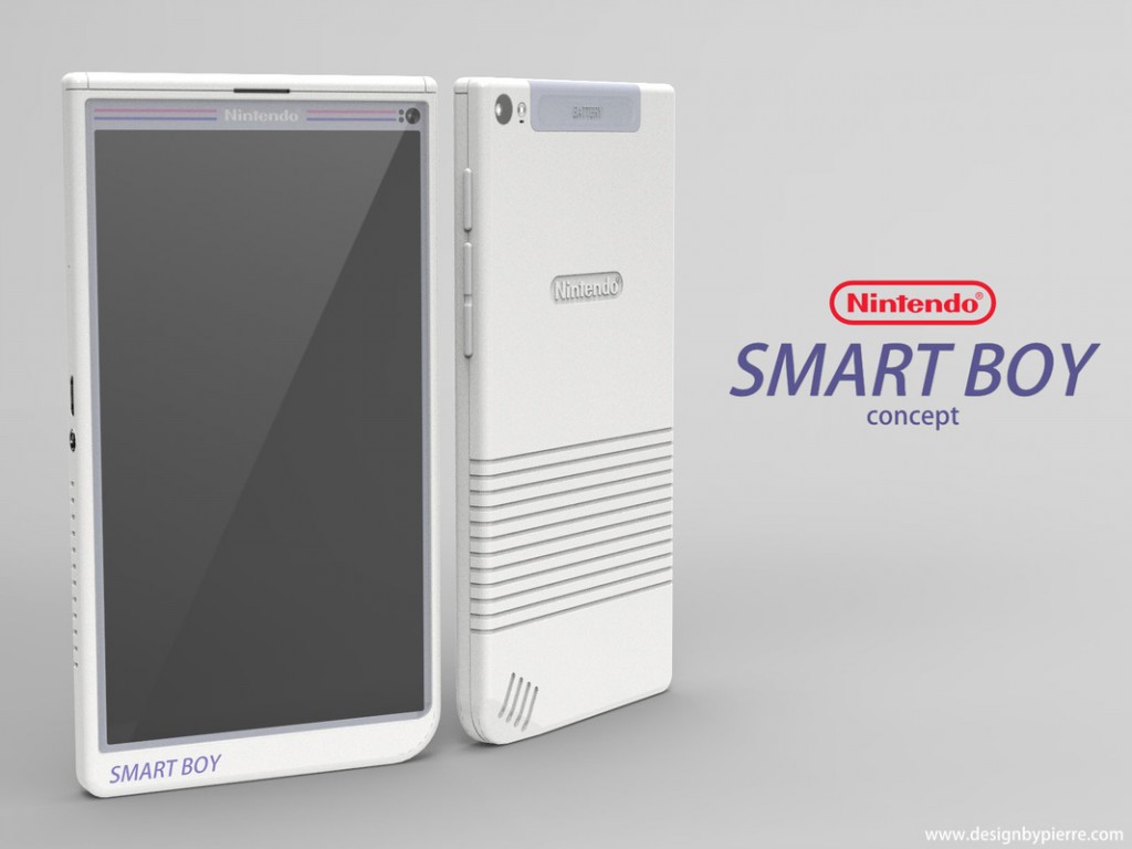 Smart Boy - Smartphone Nintendo Android ressemblerait à ça